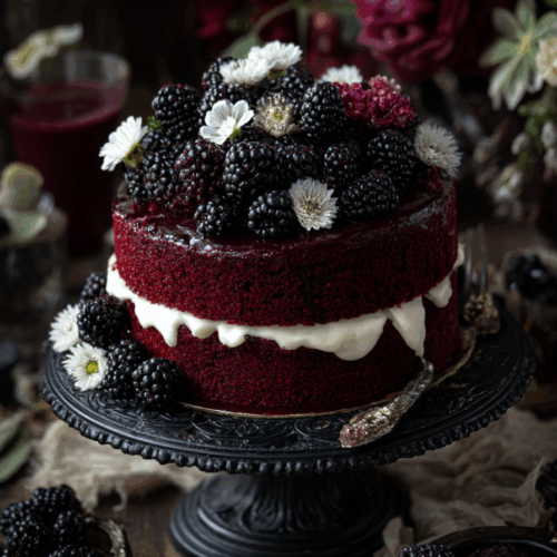 Blackberry Velvet Gothic Cake: A Luxurious Recipe Guide