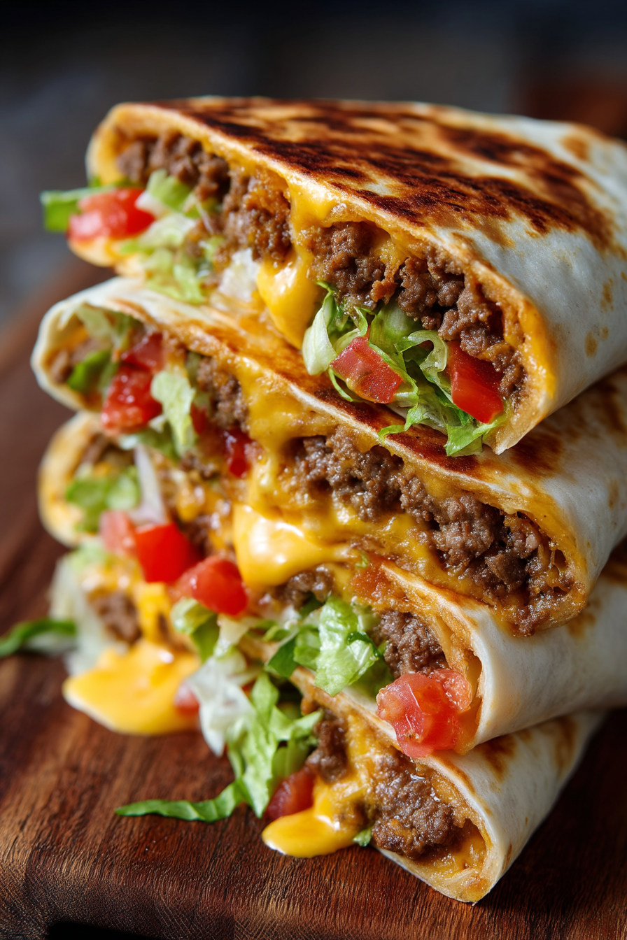 Cheeseburger Crunch Wrap: Delicious Recipe and Variations