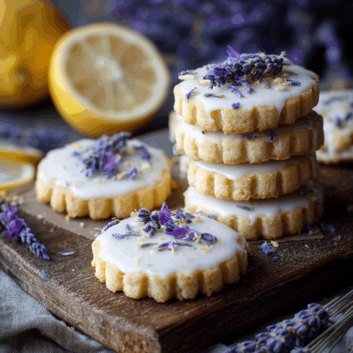 Iced Lemon Lavender Shortbread Cookies Recipe and Tips