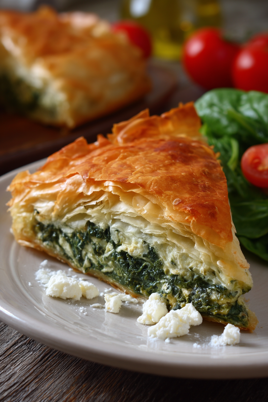 Delicious Spanakopita Greek Spinach Pie Recipe and Variations