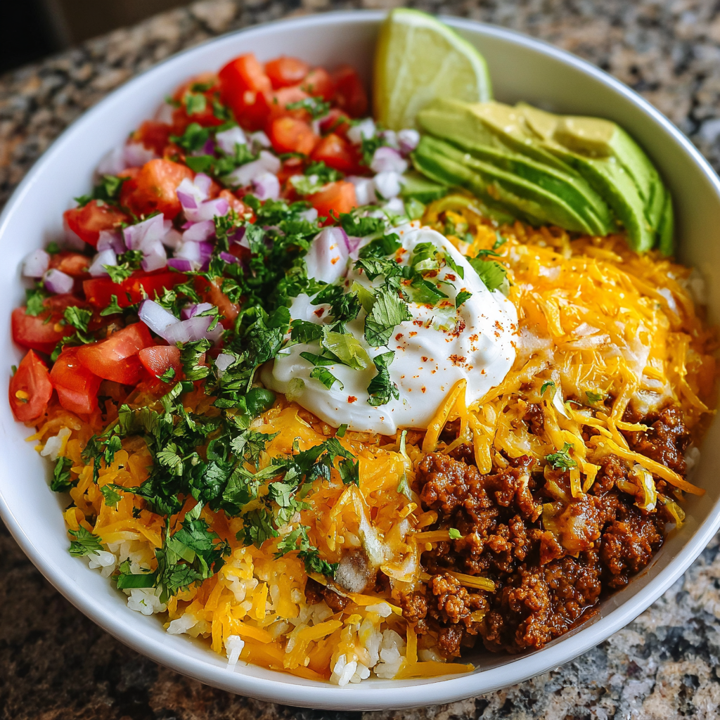 Savory Taco Rice Bowl Recipe: A Flavorful Cooking Guide