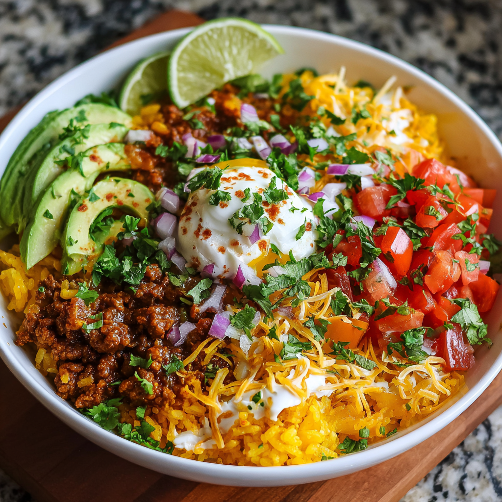 Savory Taco Rice Bowl Recipe: A Flavorful Cooking Guide