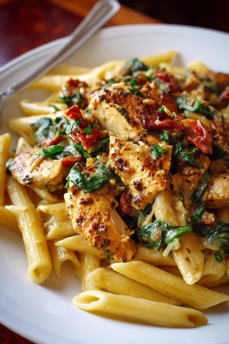 Delicious Tuscan Chicken Pasta Recipe and Cooking Tips