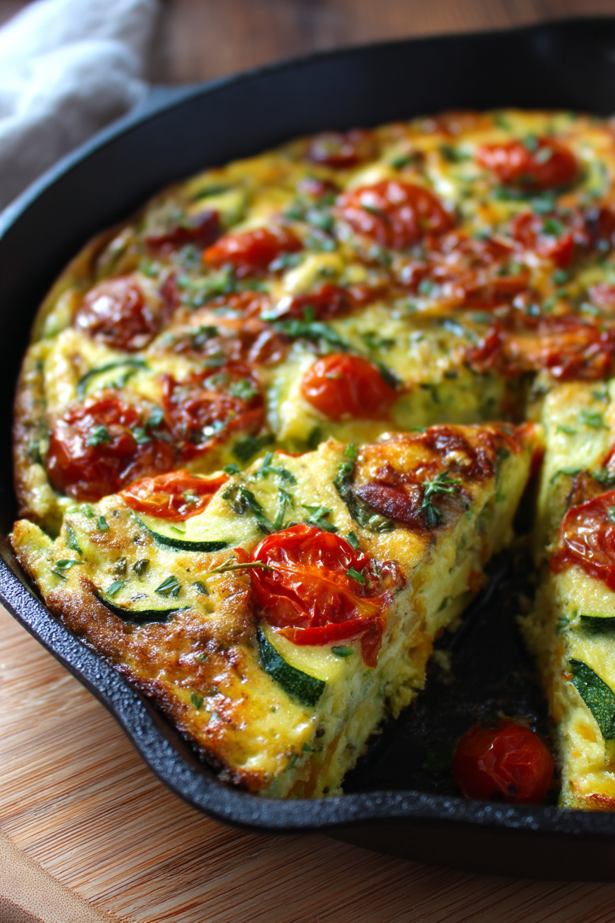 Zucchini and Tomato Frittata: Easy, Delicious Recipe Guide