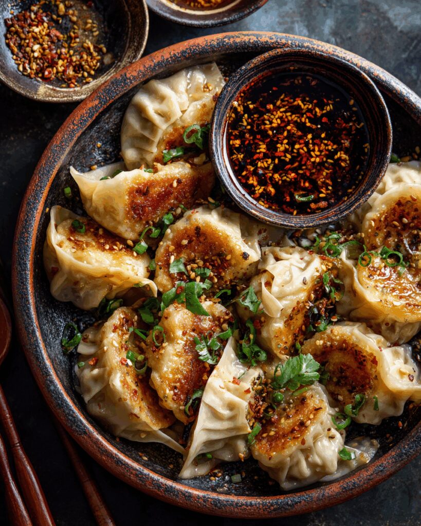 One Pan Dumpling Dinner: Campfire Cooking Made Easy