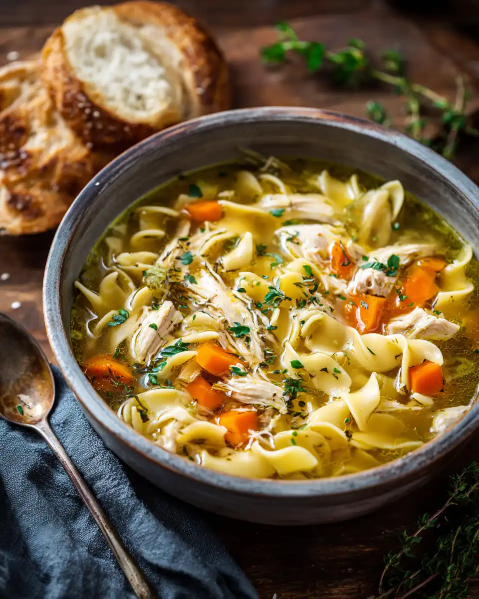 Truly Homemade Chicken Noodle Soup: Campfire Cooking Guide