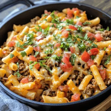 One-Pot Taco Pasta - My Coffee Has Butter