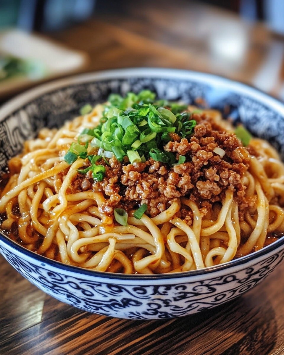 The Best Dan Dan Mian Dan Dan Noodles Recipe & Video - My Coffee Has Butter