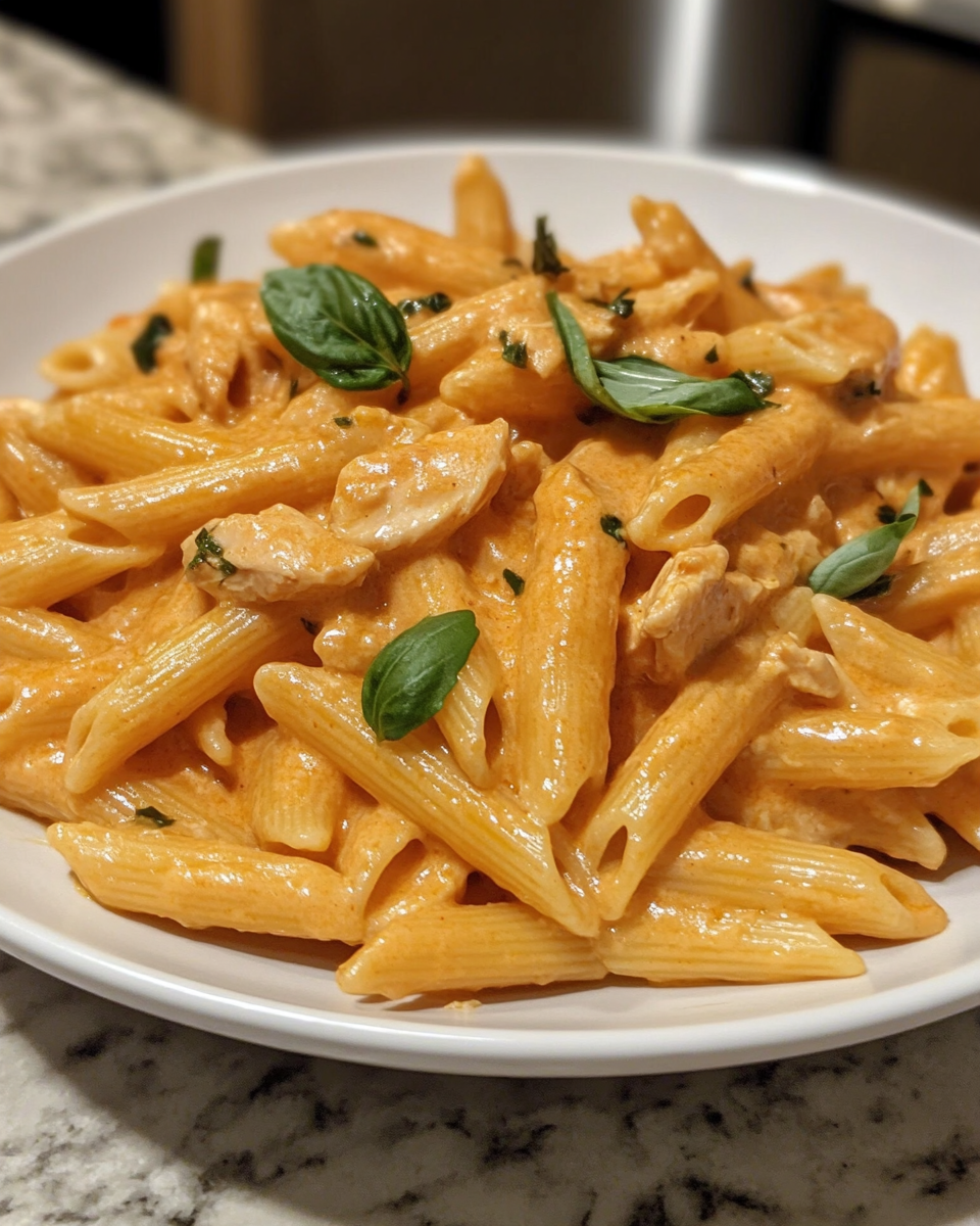 Creamy Chicken Penne Alla Vodka Recipe - My Coffee Has Butter