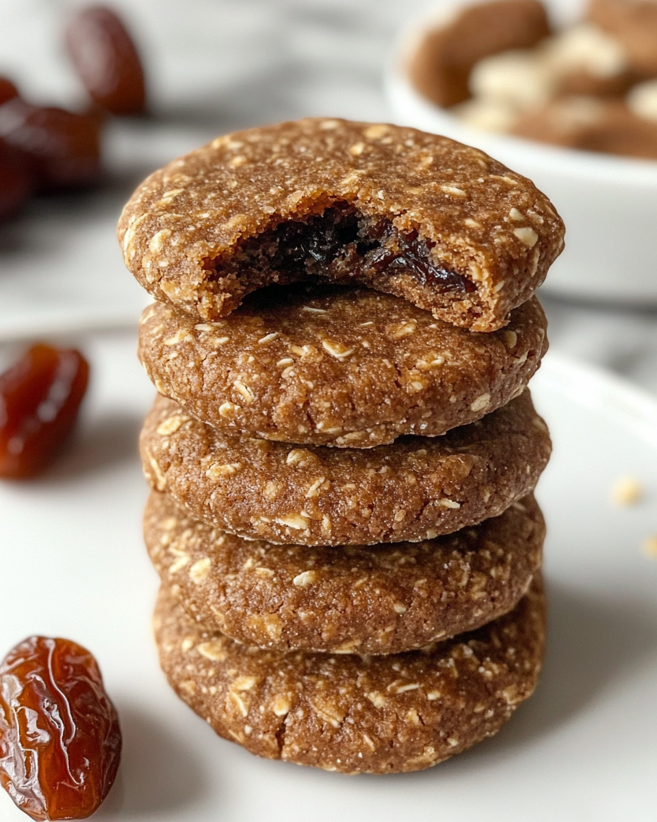 Healthy 3 Ingredient Date Cookies Recipe - My Coffee Has Butter