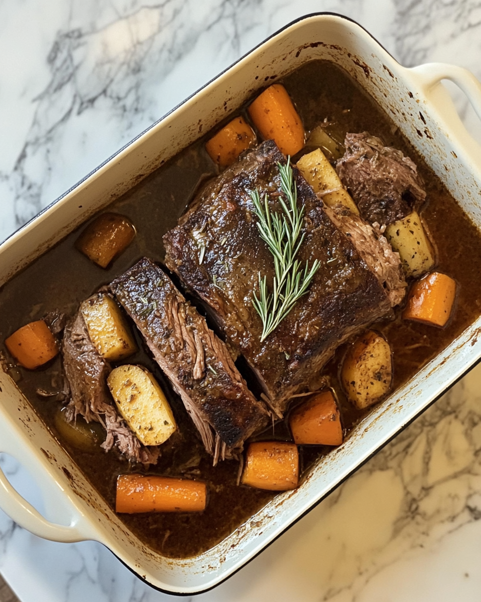 Italian Pot Roast Straccato - My Coffee Has Butter