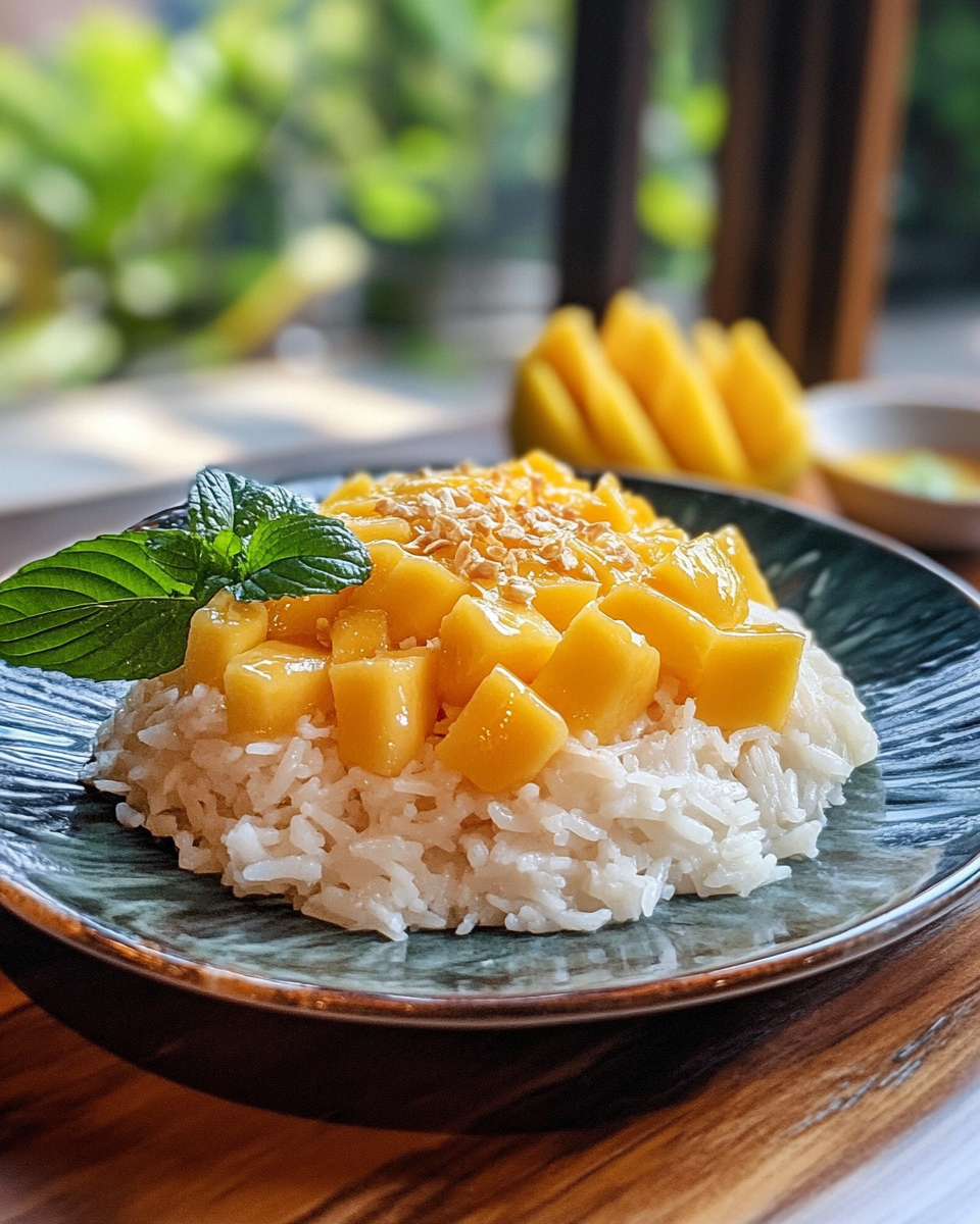 Mango Sticky Rice - My Coffee Has Butter