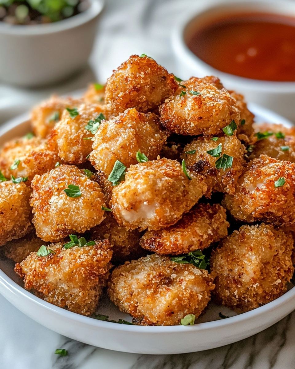 Oven Baked Chicken Bites Recipe - My Coffee Has Butter
