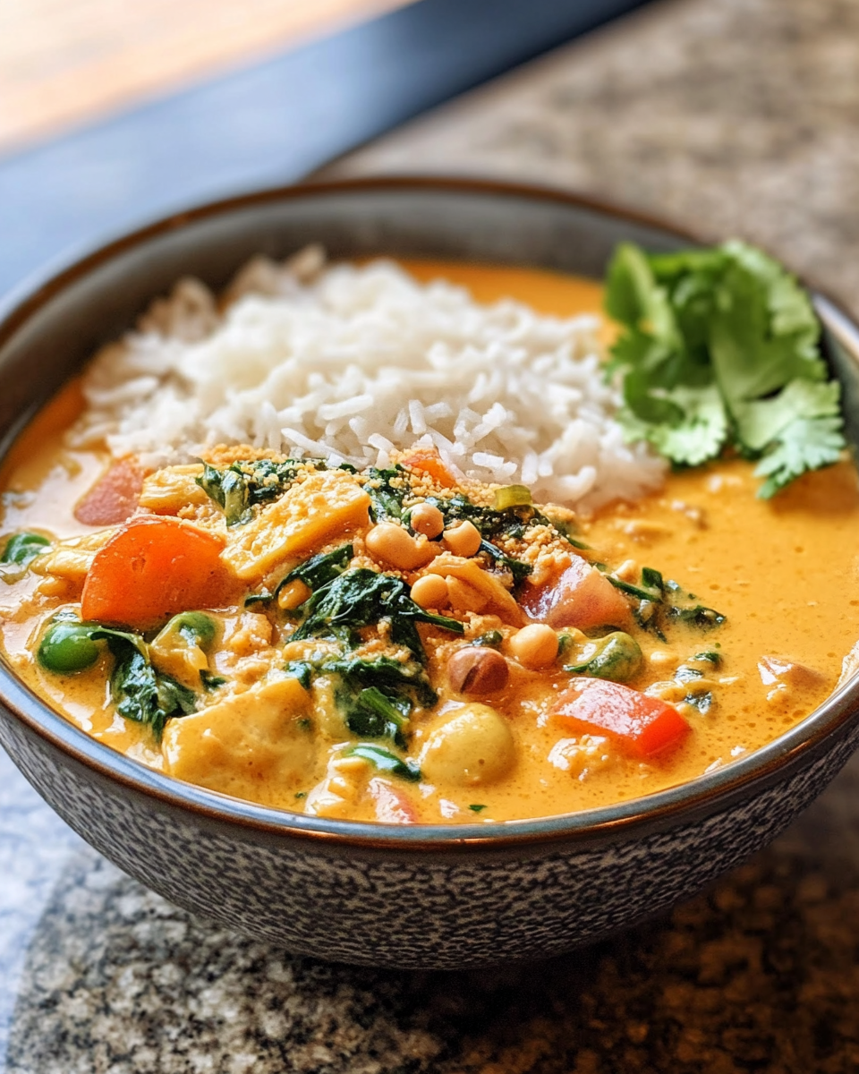 Thai Peanut Curry Recipe - My Coffee Has Butter